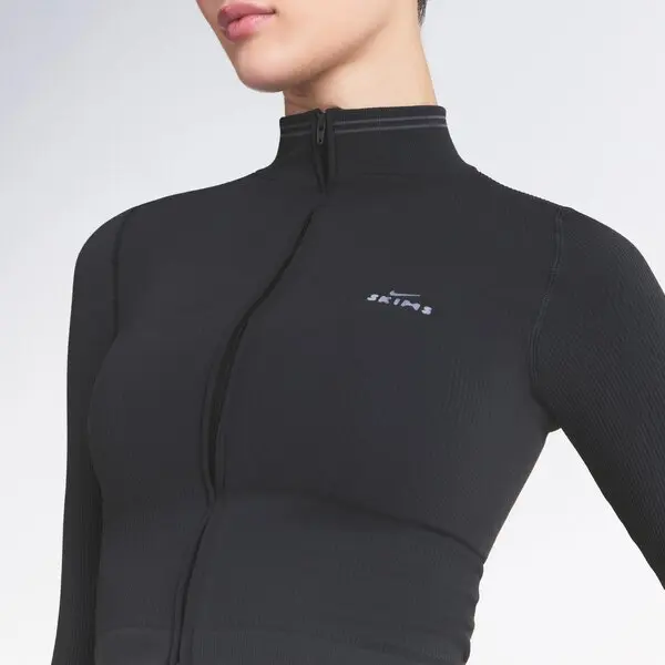 SKIMS Zip Up Crop Jacket
