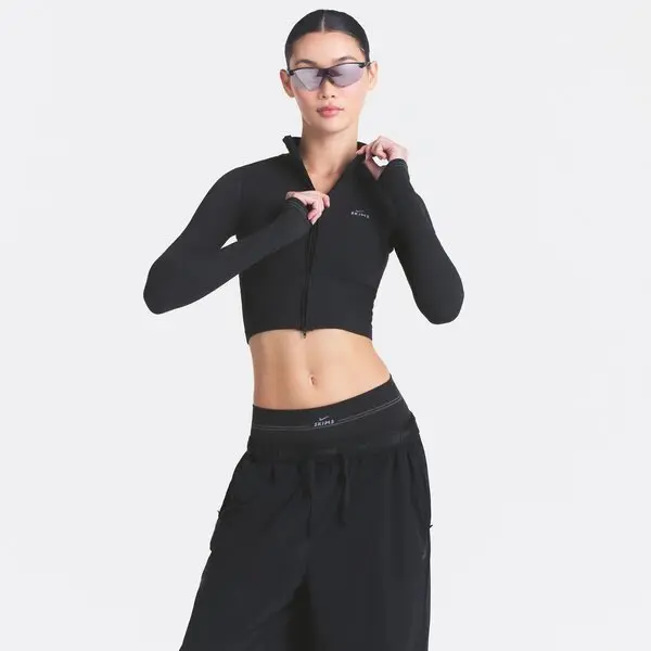 SKIMS Zip Up Crop Jacket
