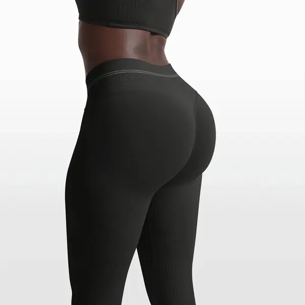 SKIMS 26" Legging Obsidian | Black | | Nike Ribbed Seamless