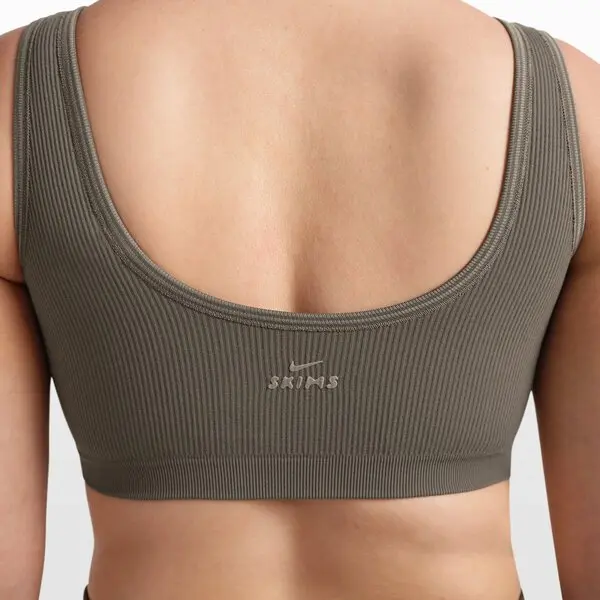 SKIMS Nike Ribbed Seamless Scoop Bra
