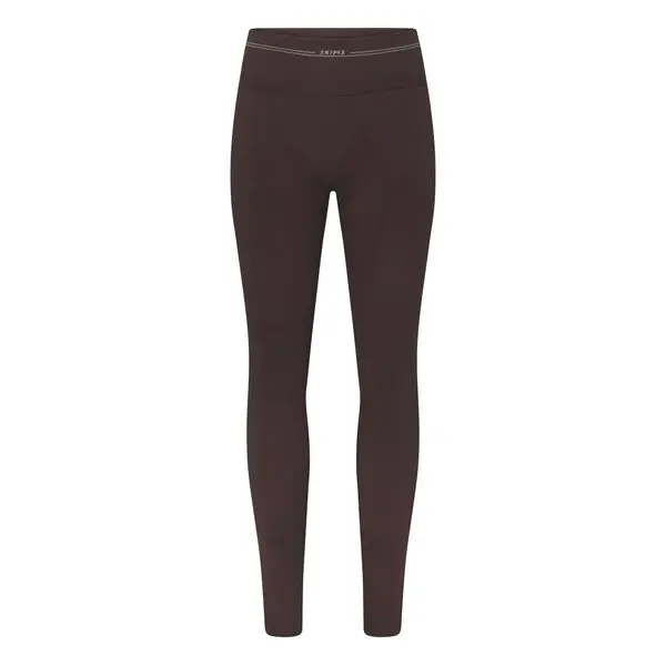 SKIMS Nike Ribbed Seamless 26 Inch Legging Phoenix - Phoenix/truffle