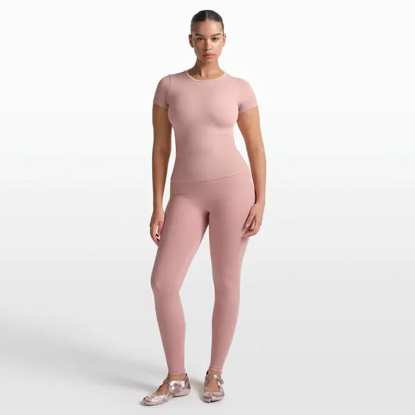 SKIMS Ribbed Seamless Baby T-shirt