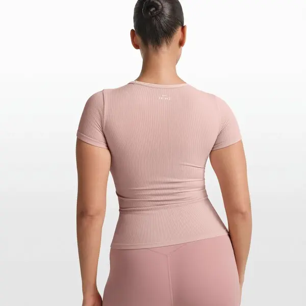 SKIMS Ribbed Seamless Baby T-shirt