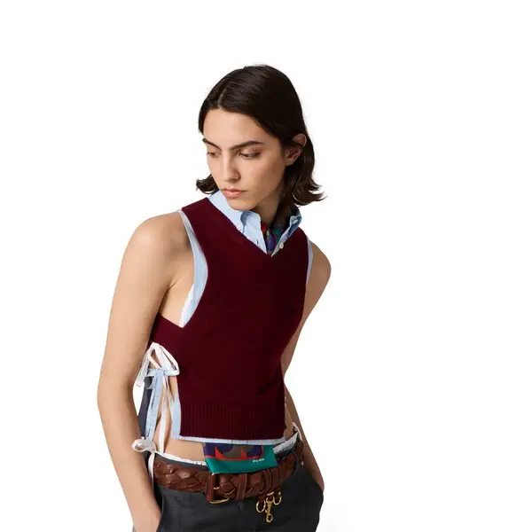 Miu Miu Cashmere Knit Vest