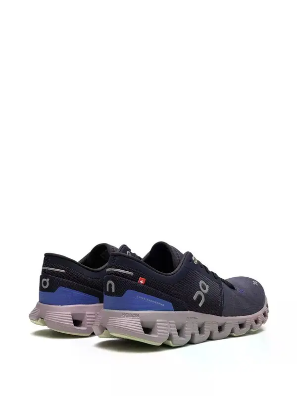 On Running Cloud X 3 Midnight Her Sneakers - Blue