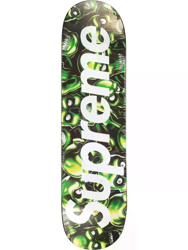 Supreme Skull Pile Skate Deck - Black
