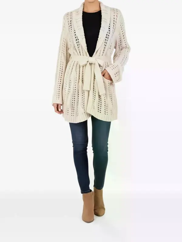TWINSET Belted Cardigan