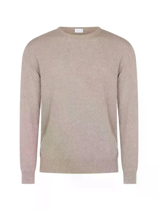 04651 / A TRIP IN A BAG Ribbed Crew-neck Sweatshirt