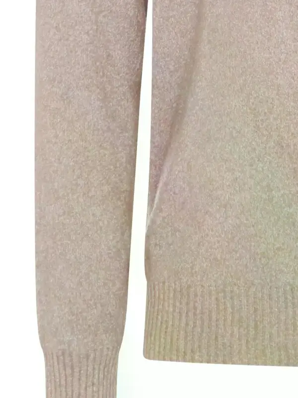 04651 / A TRIP IN A BAG Ribbed Crew-neck Sweatshirt