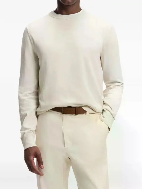 BOSS Crew-neck Sweater - White