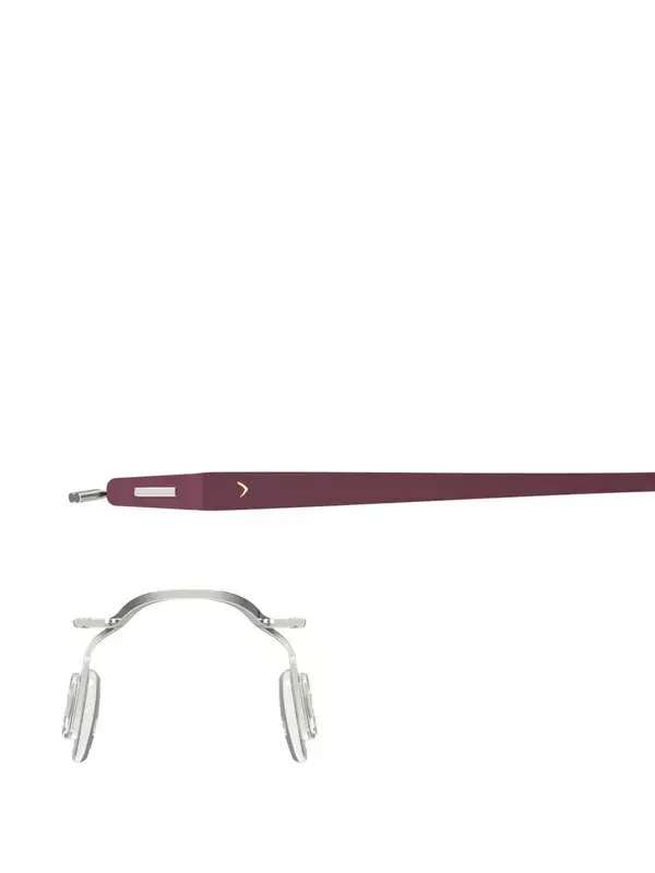 BLACKFIN Aero Loop Rimless Glasses