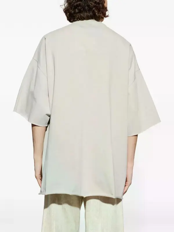 Rick Owens Raw-cut Short-sleeve T-shirt - Neutrals