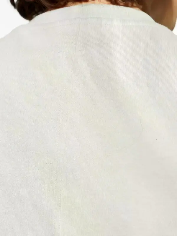 Rick Owens Raw-cut Short-sleeve T-shirt - Neutrals