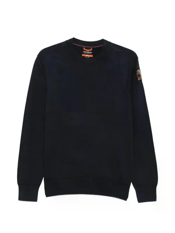 PARAJUMPERS Ribbed Crew-neck Sweater - Blue