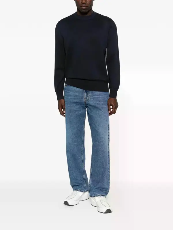 PARAJUMPERS Ribbed Crew-neck Sweater - Blue