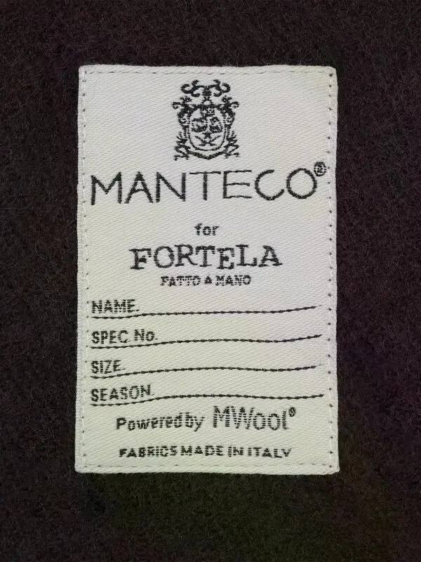 FORTELA Pepper Virgin Wool Overshirt