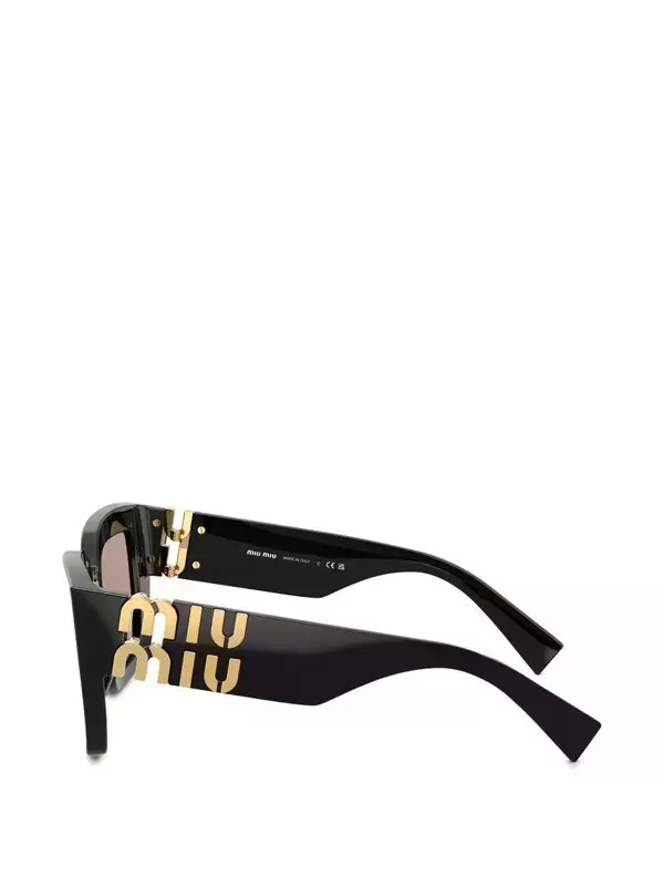 Miu Miu Square-frame Sunglasses - Black