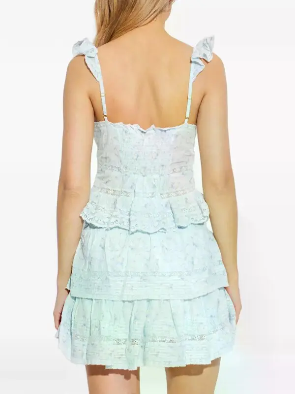 LoveShackFancy Floral Print Top