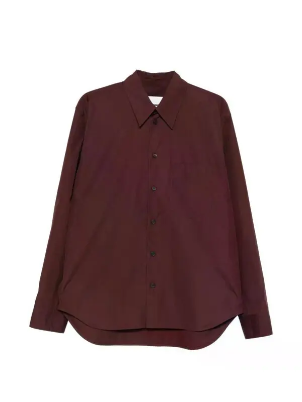 JIL SANDER Chest-pocket Shirt - Red