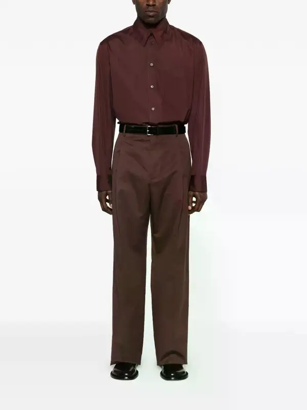 JIL SANDER Chest-pocket Shirt - Red