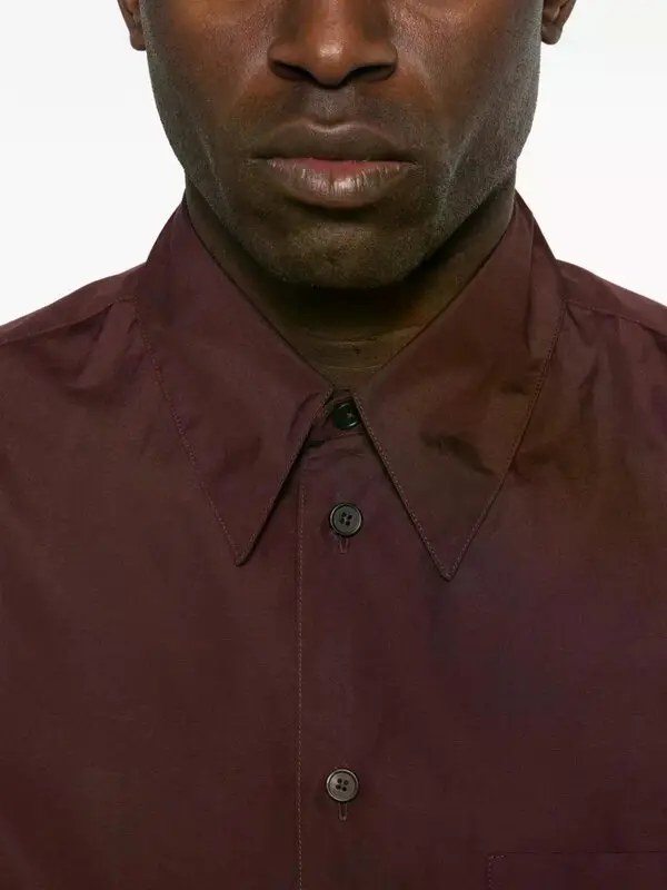 JIL SANDER Chest-pocket Shirt - Red