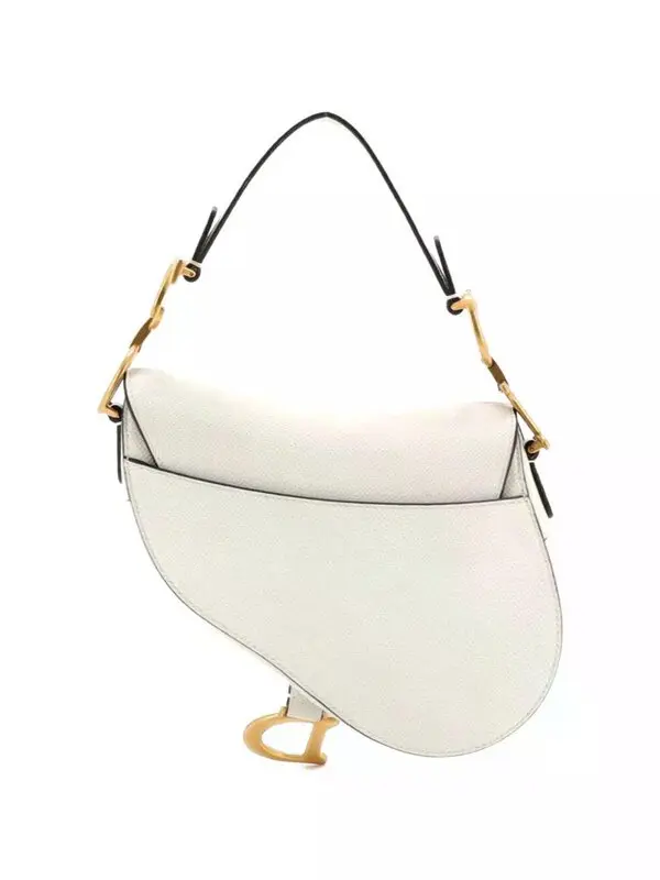 Dior Saddle Handbag Leather Mini Shoulder Bag - Brown