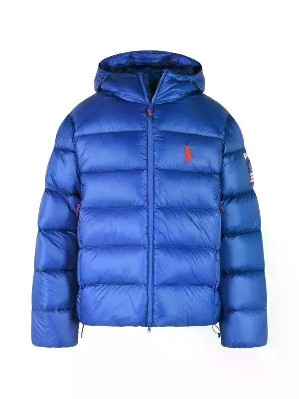 Polo Ralph Lauren Hawthorne Flag Down Jacket - Blue