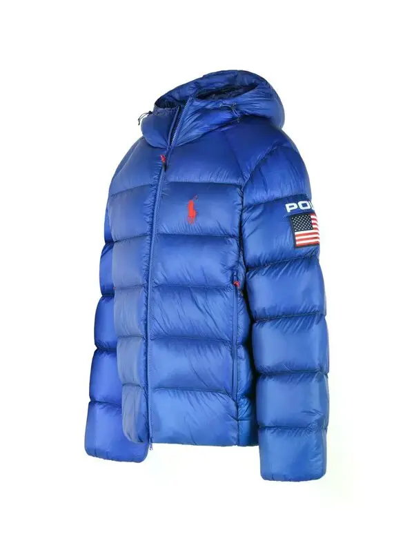 Polo Ralph Lauren Hawthorne Flag Down Jacket - Blue