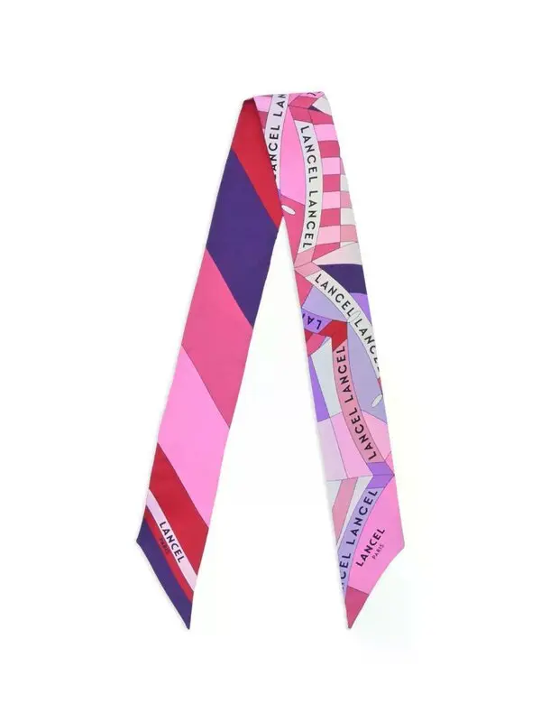 LANCEL Parasol Logo Headband - Pink