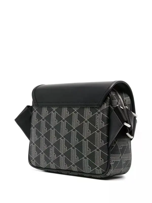 Lacoste The Blend Monogram-pattern Messenger Bag