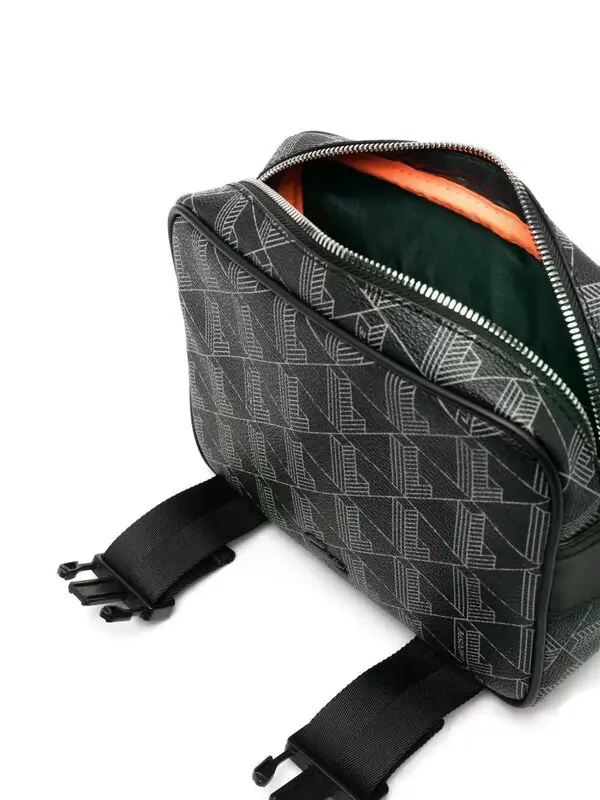 Lacoste The Blend Monogram-pattern Messenger Bag