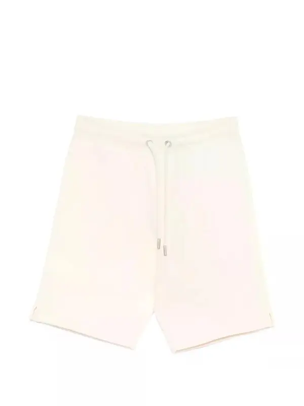 AMI Paris Logo-detail Shorts - Neutrals
