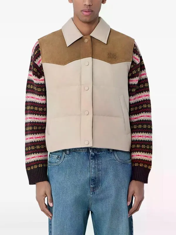 Miu Miu Snap-button-fastening Gilet