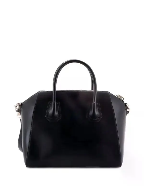 Givenchy Antigona Small Satchel Glazed Leather - Black
