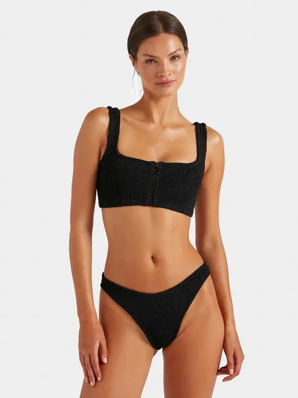Hunza G Dallas Zip-front Bikini