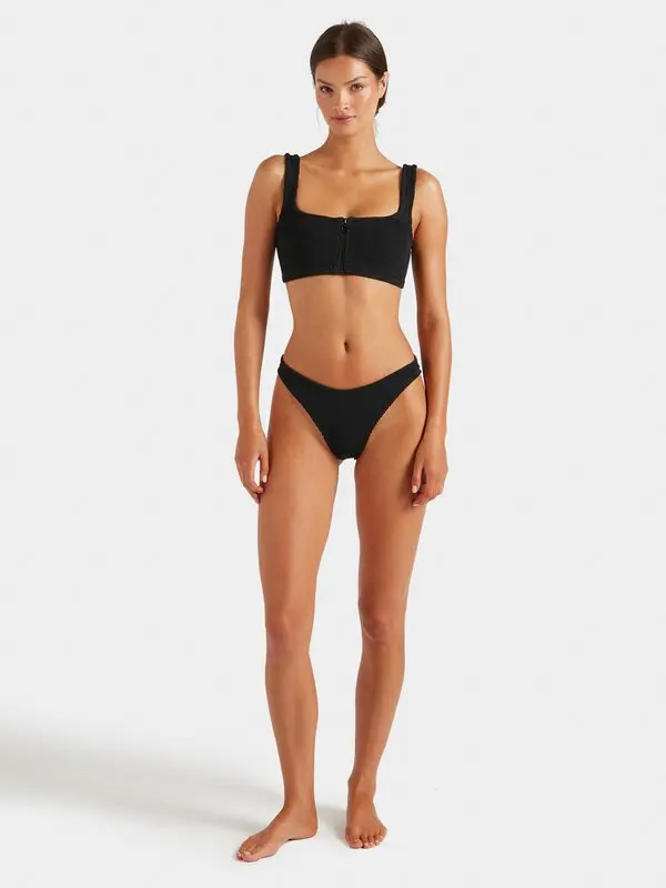 Hunza G Dallas Zip-front Bikini