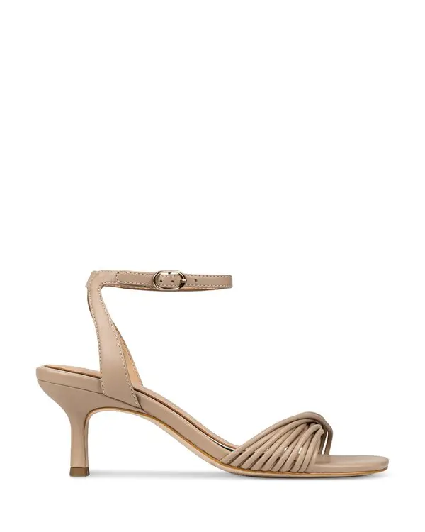 DONALD PLINER Ilya Leather Dress Sandals - Sand