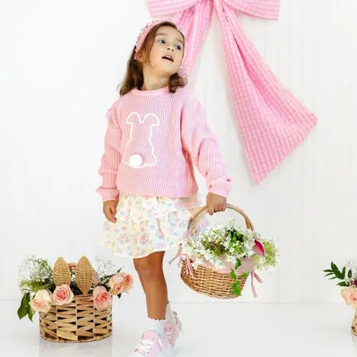SWEET WINK Easter Bunny Knit Sweater
