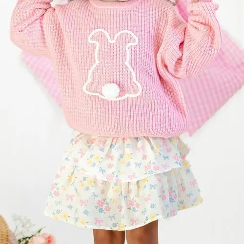 SWEET WINK Easter Bunny Knit Sweater
