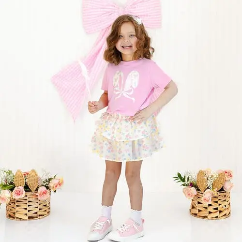 SWEET WINK Shaker Easter Bunny Ear Bow Headband