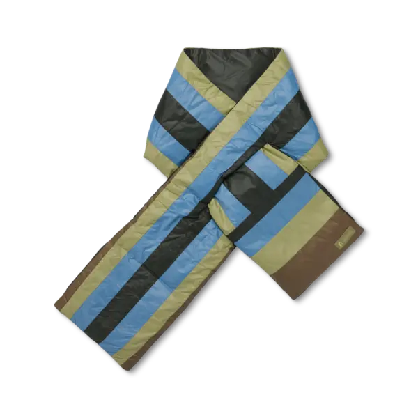 COTOPAXI Fuego Down Scarf - Woods Stripes