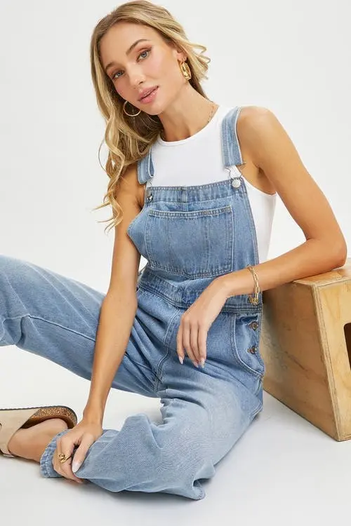 PINKBLUSH Front Pocket Overall