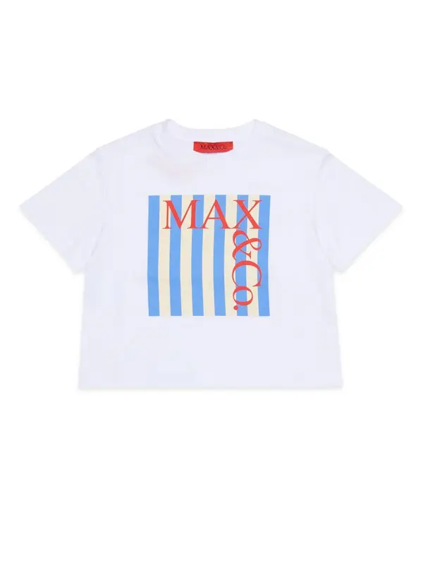 Max & Co. Logo T-shirt - White