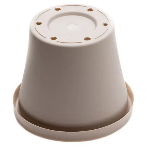 BLOEM Terra Pot Planter 16 Inch Pebble Stone Durable Resin