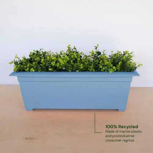 BLOEM Dayton Large Window Deck Box Planter 27 Inch