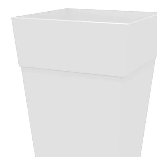 BLOEM 25 Inch Tall Finley Tapered Square Planter