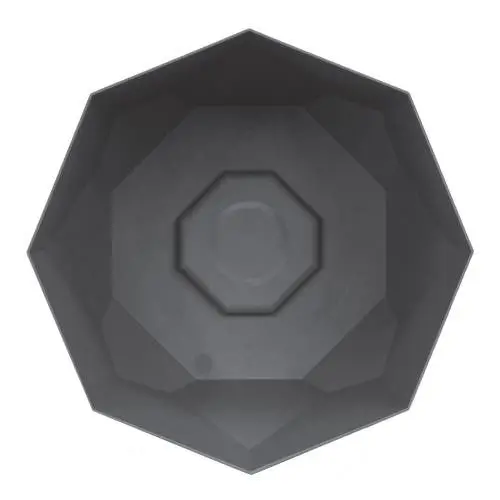 BLOEM 8 Inch Tuxton Hexagon Small Resin Planter
