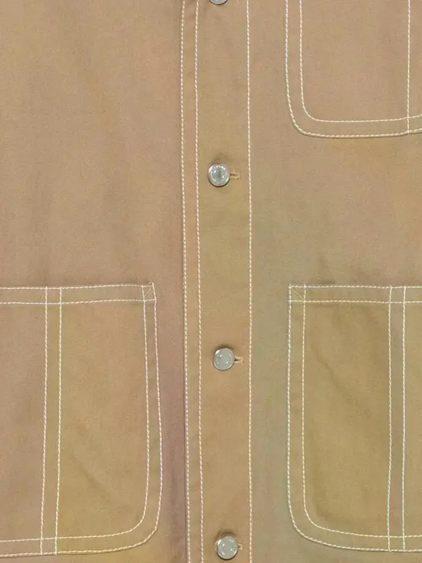 AMI Paris Topstitching Jacket - Neutrals