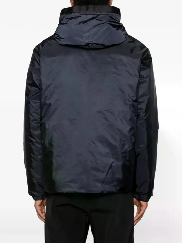 Moncler Logo Tape Hooded Jacket