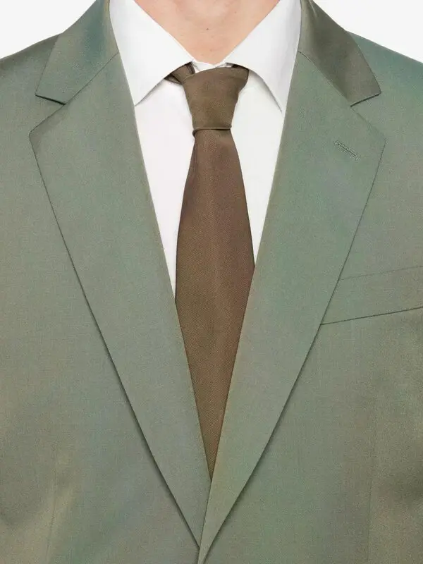FURSAC Single-breasted Notched-lapel Suit - Green
